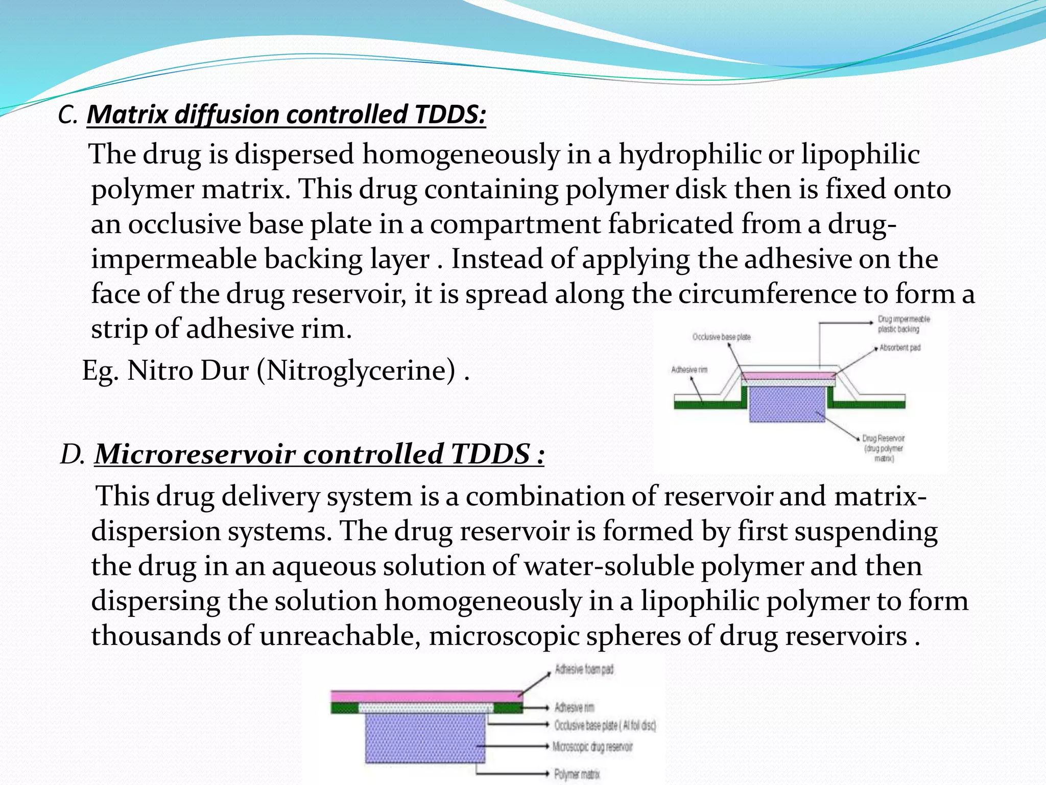 Formulation and evaluation of tdds | PPTX