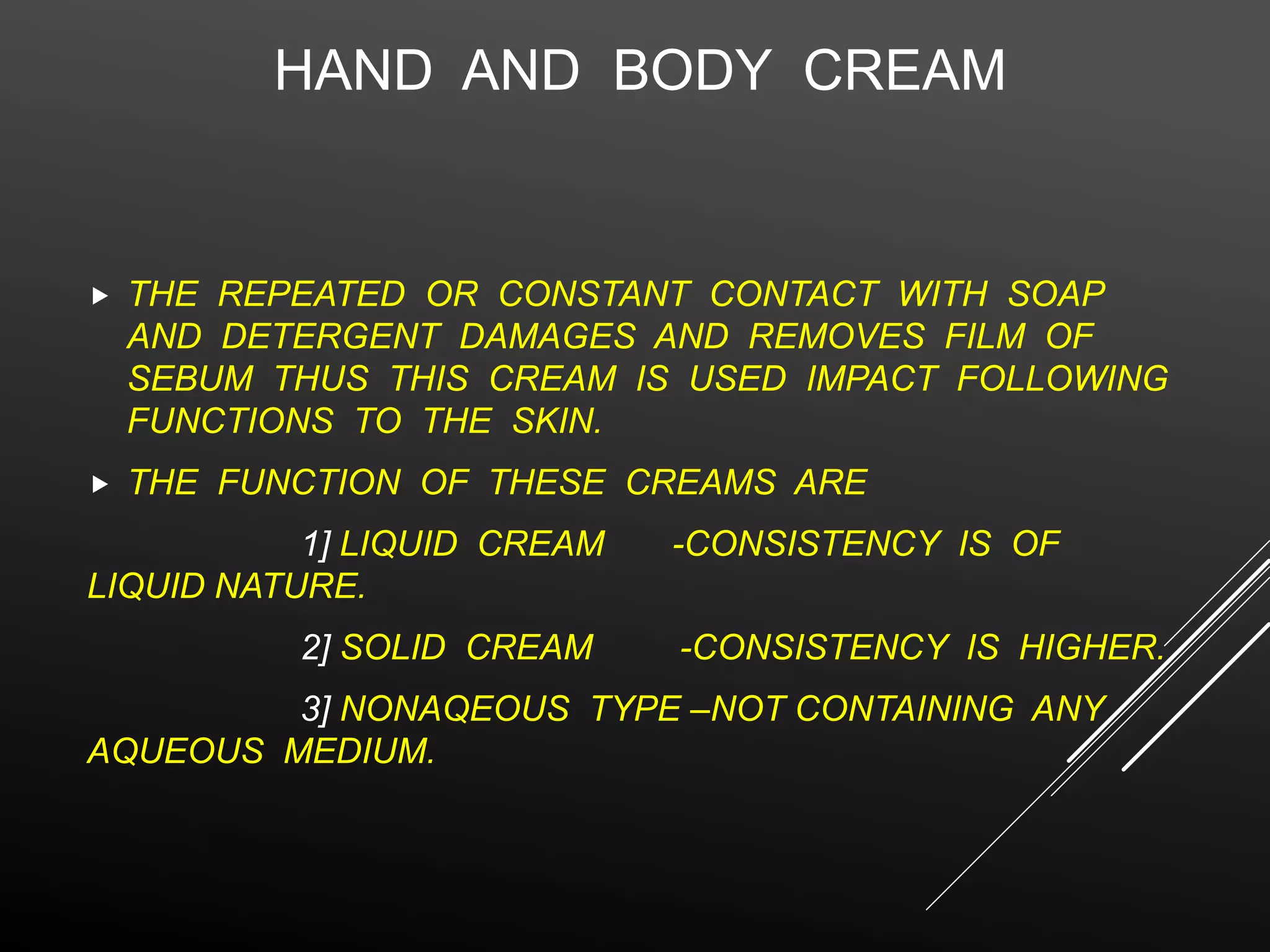 FORMULATION AND EVALUATION OF COSMETIC PRODUCTS | PPTX