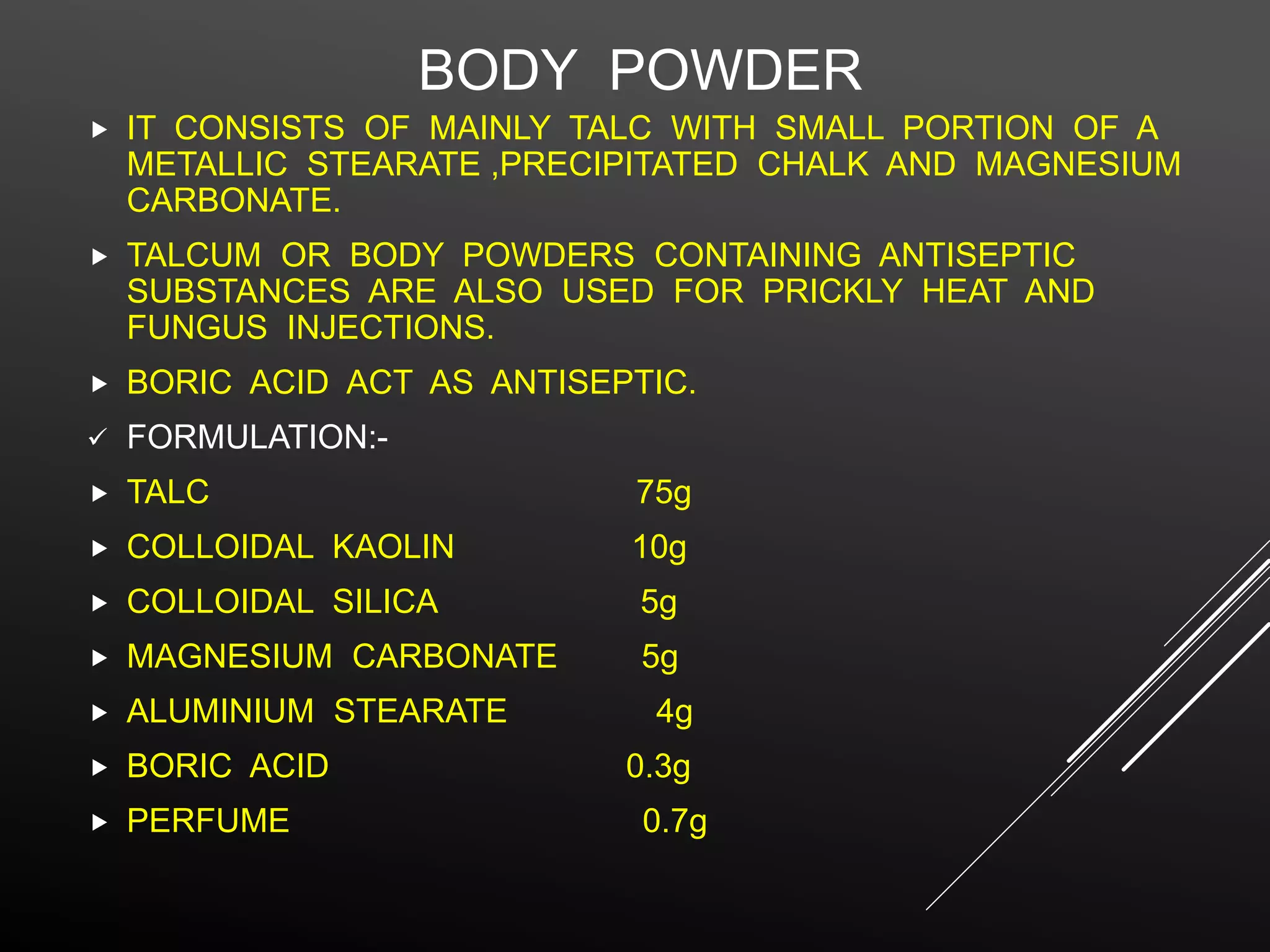 FORMULATION AND EVALUATION OF COSMETIC PRODUCTS | PPTX