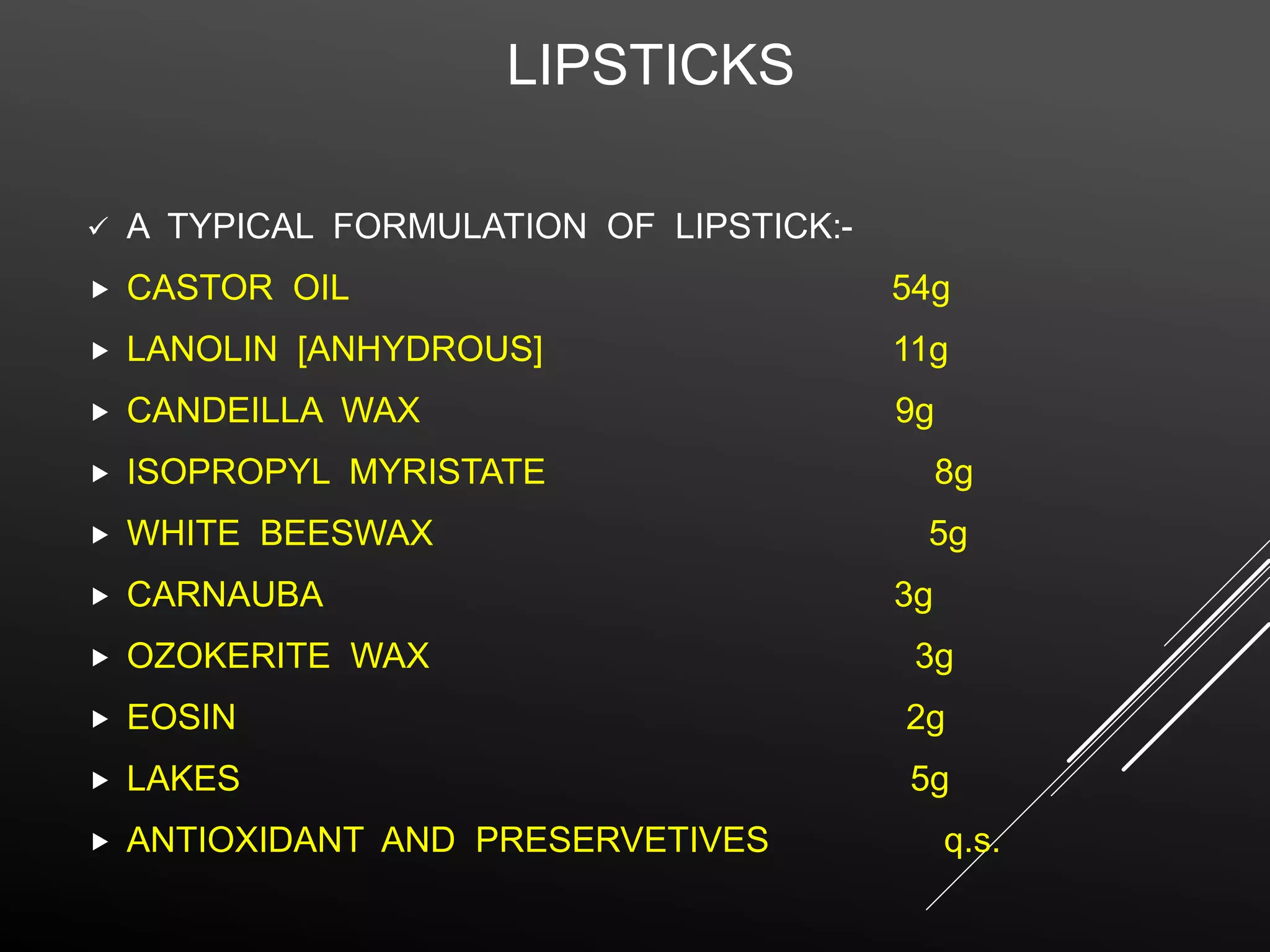 FORMULATION AND EVALUATION OF COSMETIC PRODUCTS | PPTX