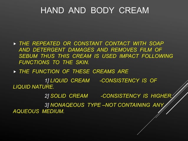 FORMULATION AND EVALUATION OF COSMETIC PRODUCTS | PPTX | Skin and ...