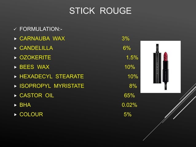 FORMULATION AND EVALUATION OF COSMETIC PRODUCTS | PPTX | Skin and ...