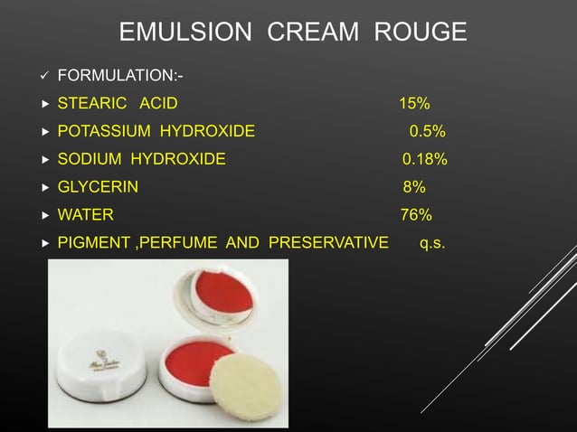 FORMULATION AND EVALUATION OF COSMETIC PRODUCTS | PPTX | Skin and ...
