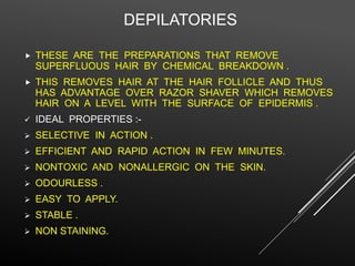 FORMULATION AND EVALUATION OF COSMETIC PRODUCTS | PPTX