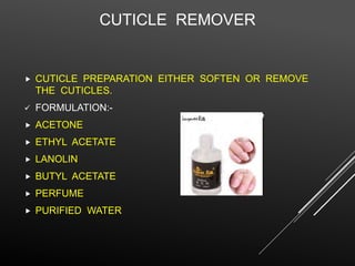 FORMULATION AND EVALUATION OF COSMETIC PRODUCTS | PPTX