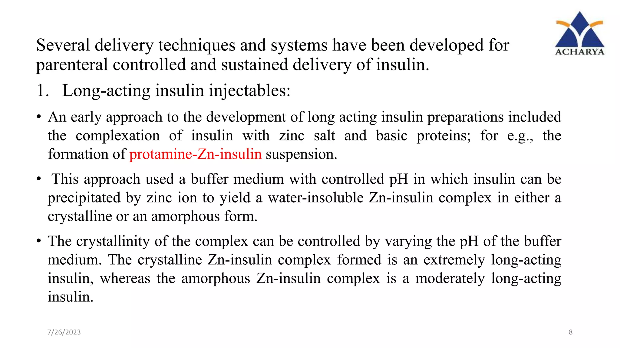formulation and evaluation of delivery system of protein and peptide.pptx