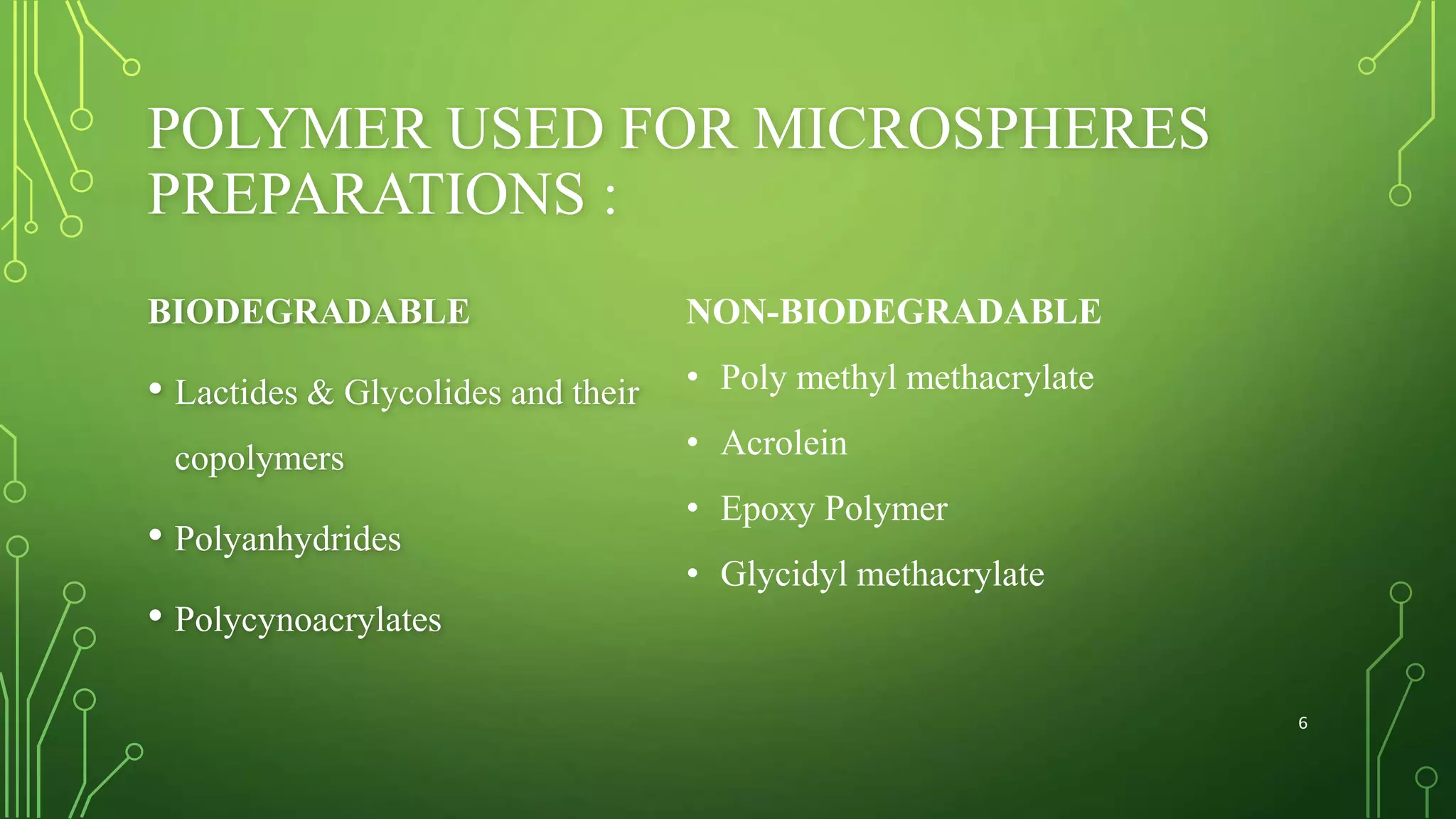 Formulation and invitro evaluation of microspheres | PPTX