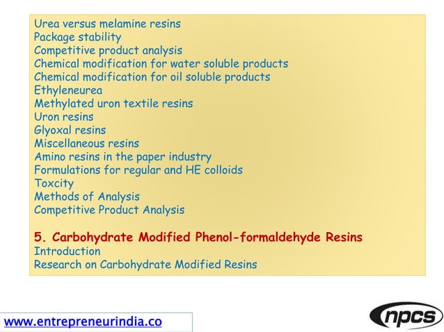 Formulation and Manufacturing Process of Adhesives, Glues and Resins ...
