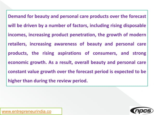 Formulation and Manufacturing Process of Cosmetics with Packaging | PPTX