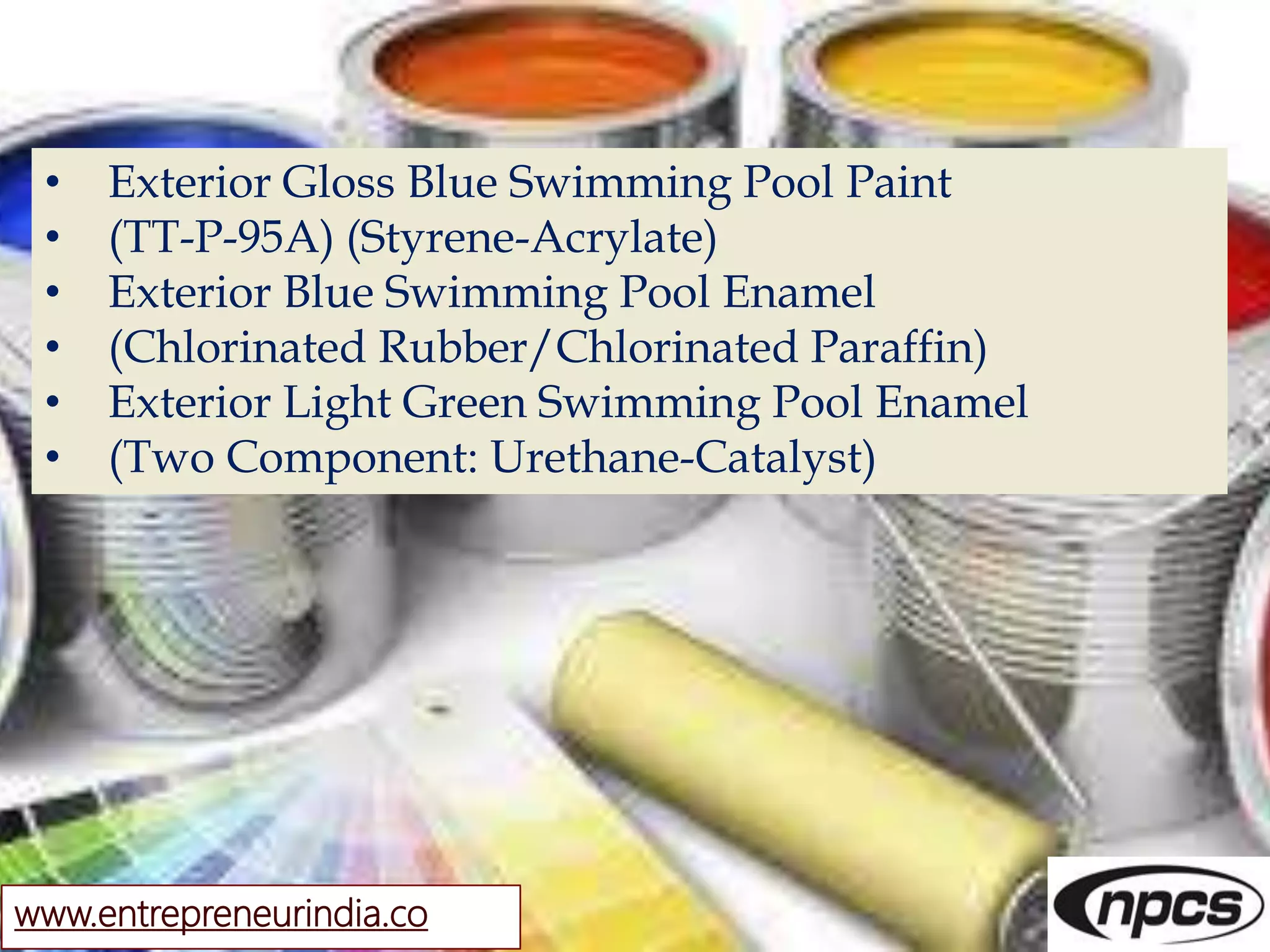 Formulation and Manufacturing Process of Paints, Pigments, Varnishes ...
