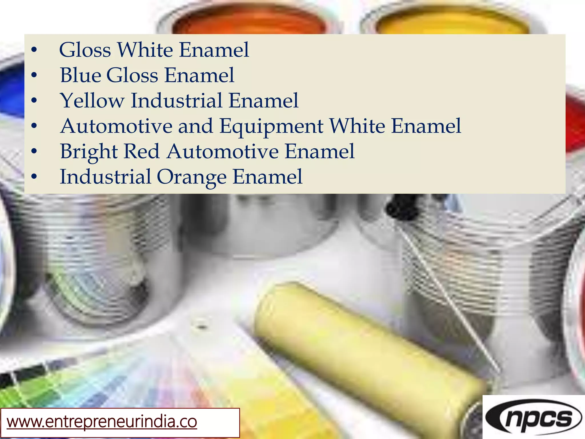 Formulation and Manufacturing Process of Paints, Pigments, Varnishes ...