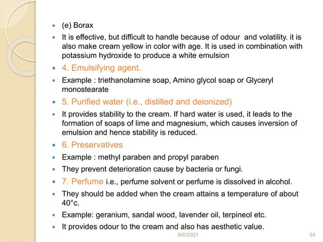 Formulation building blocks chap 3 | PPTX