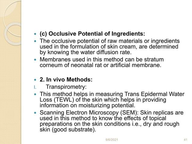 Formulation building blocks chap 3 | PPTX