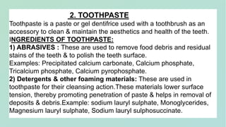 FormulationBuildingBlocks | PPTX
