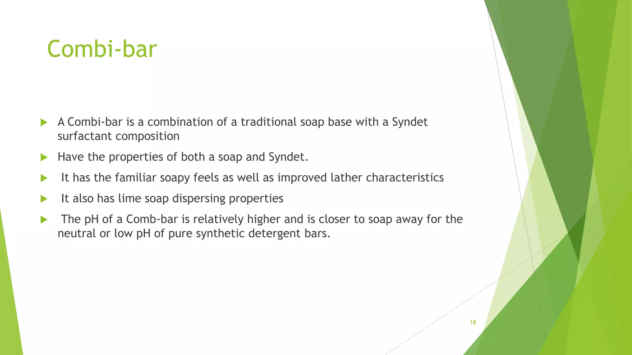 Formulation building blocks soap and syndet bars ppt | PPTX