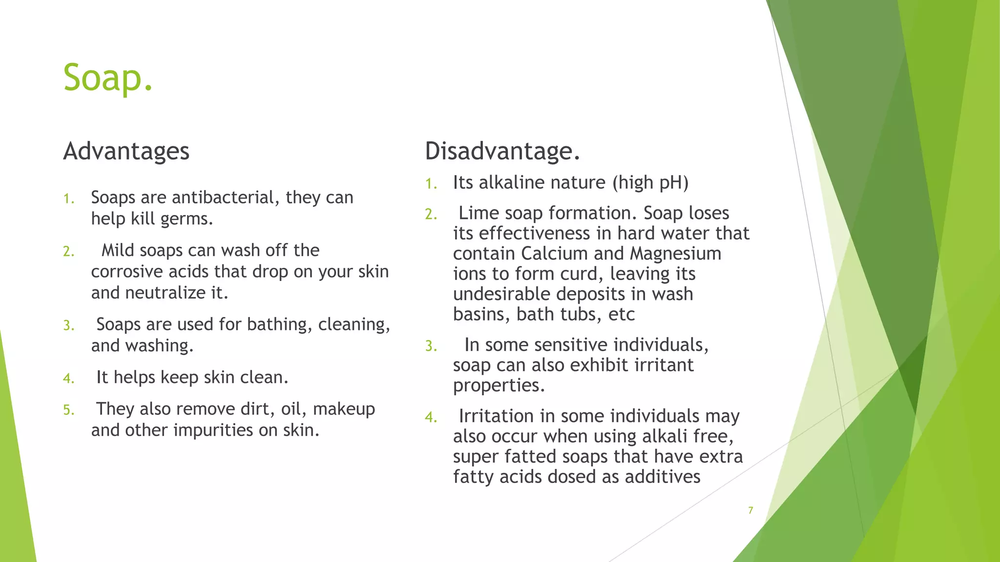 Formulation building blocks soap and syndet bars ppt | PPTX