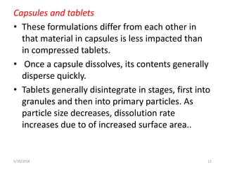 Formulation factor effecting drug absorbtion | PPTX