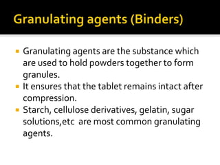 Formulation factors affecting drug absorption | PPTX