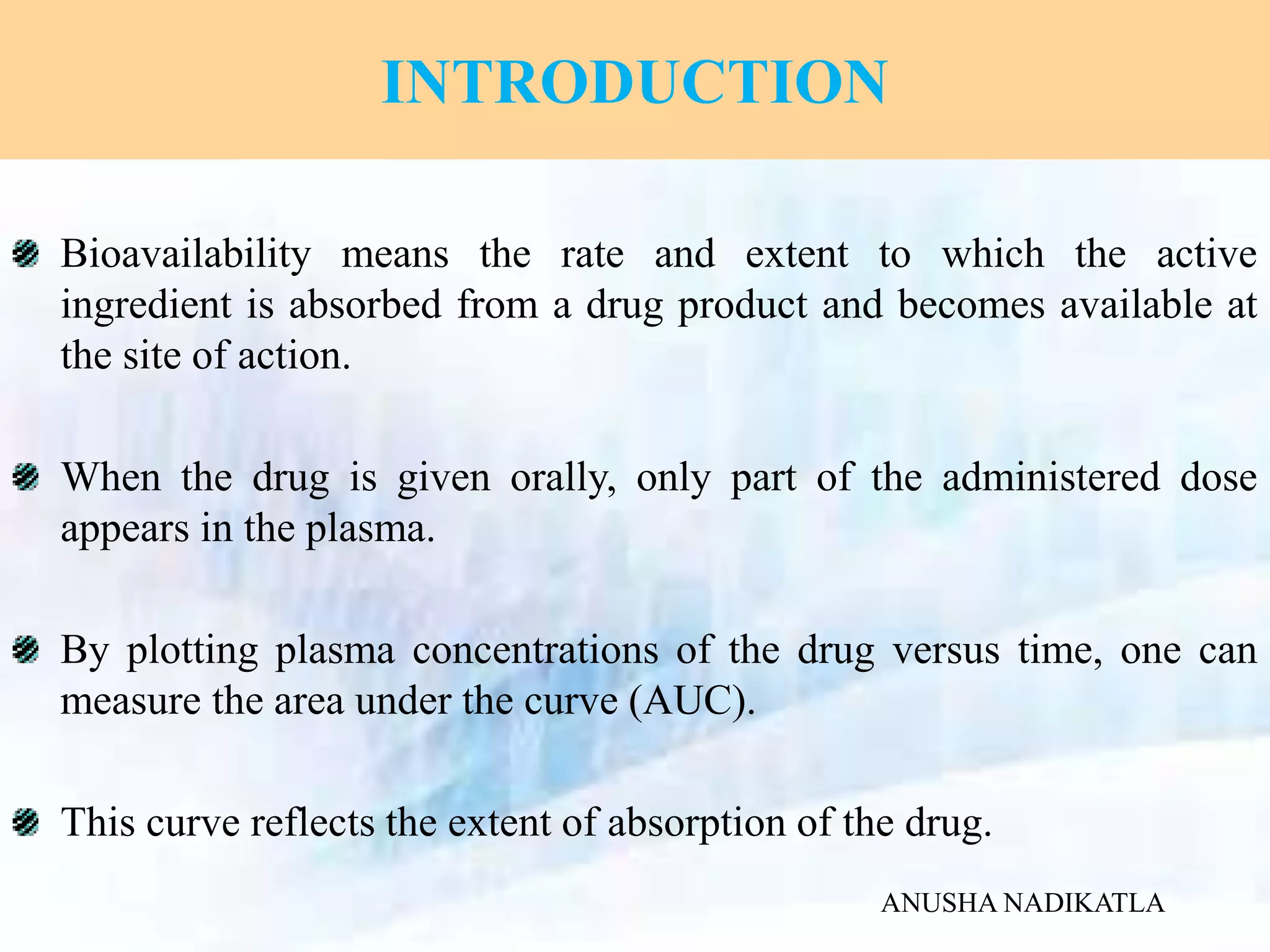FORMULATION FACTORS EFFECTING BIOAVAILABILITY OF DRUGS | PPTX