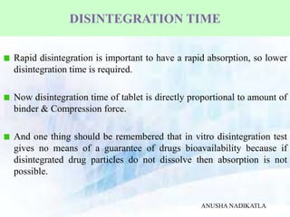 FORMULATION FACTORS EFFECTING BIOAVAILABILITY OF DRUGS | PPTX