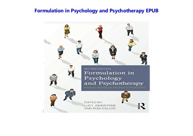 Formulation in Psychology and Psychotherapy Just Read