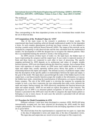 Formulation of data based ann model for human powered oil press | PDF