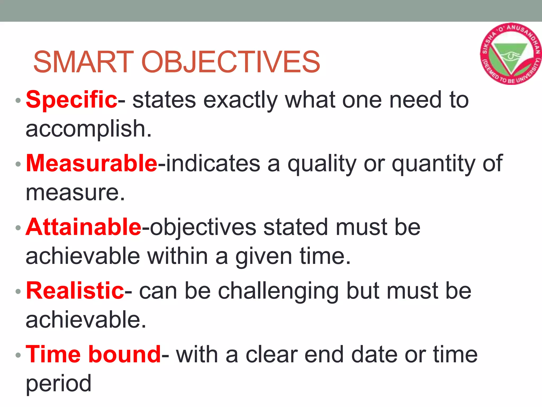 Formulation of educational objectives | PPTX
