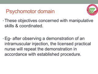 Formulation of educational objectives | PPTX