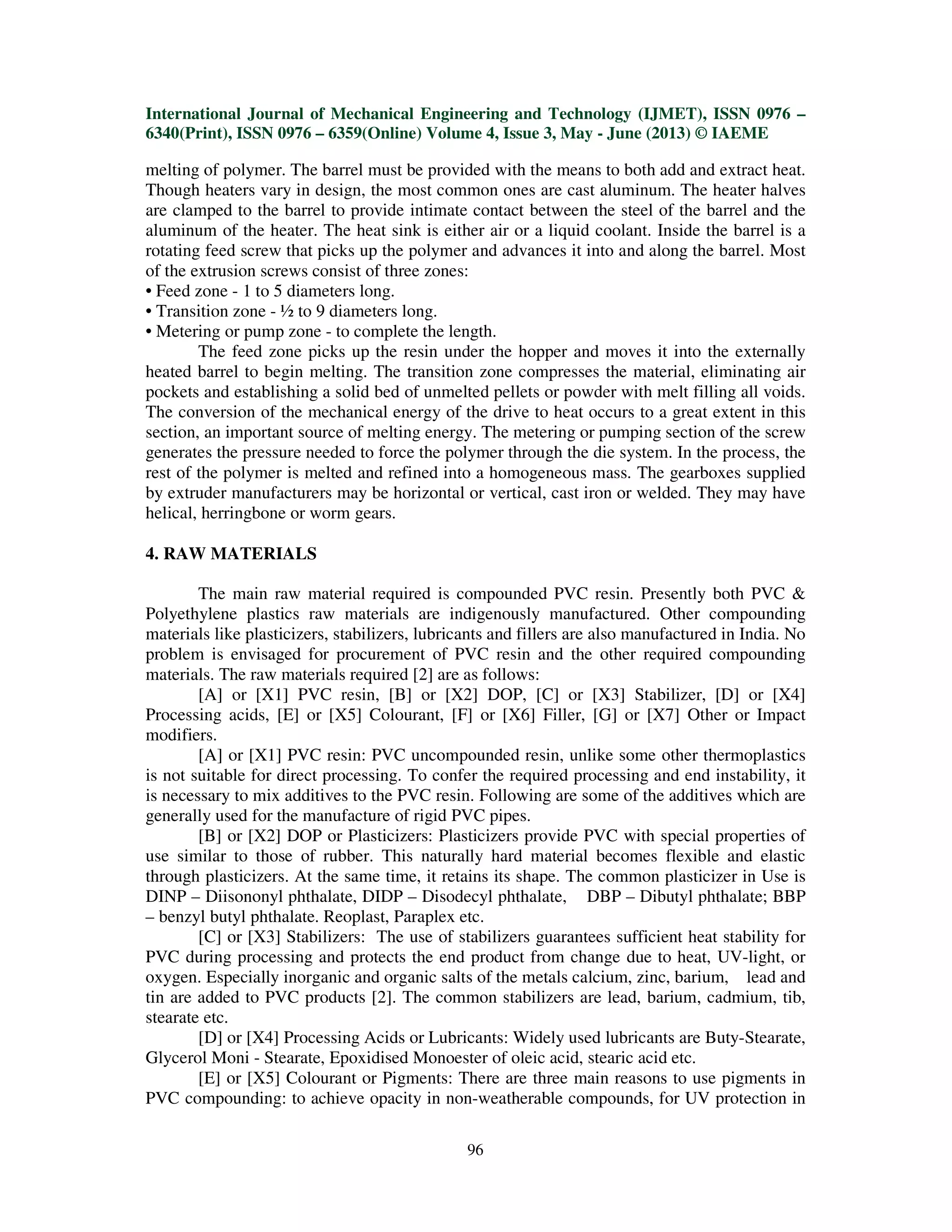Formulation of field databased model a case study at pvc pipe manu | PDF