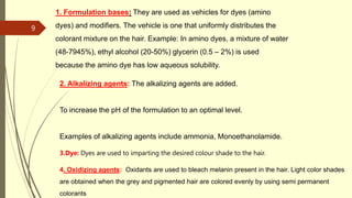 Formulation & evalution of hair dye.pptx