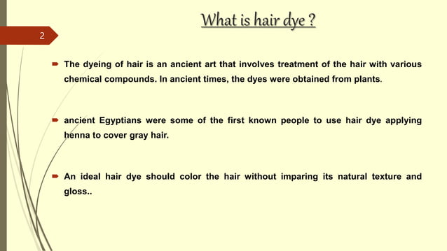 Formulation of hair dye.pptx