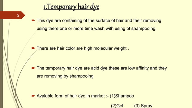 Formulation of hair dye.pptx