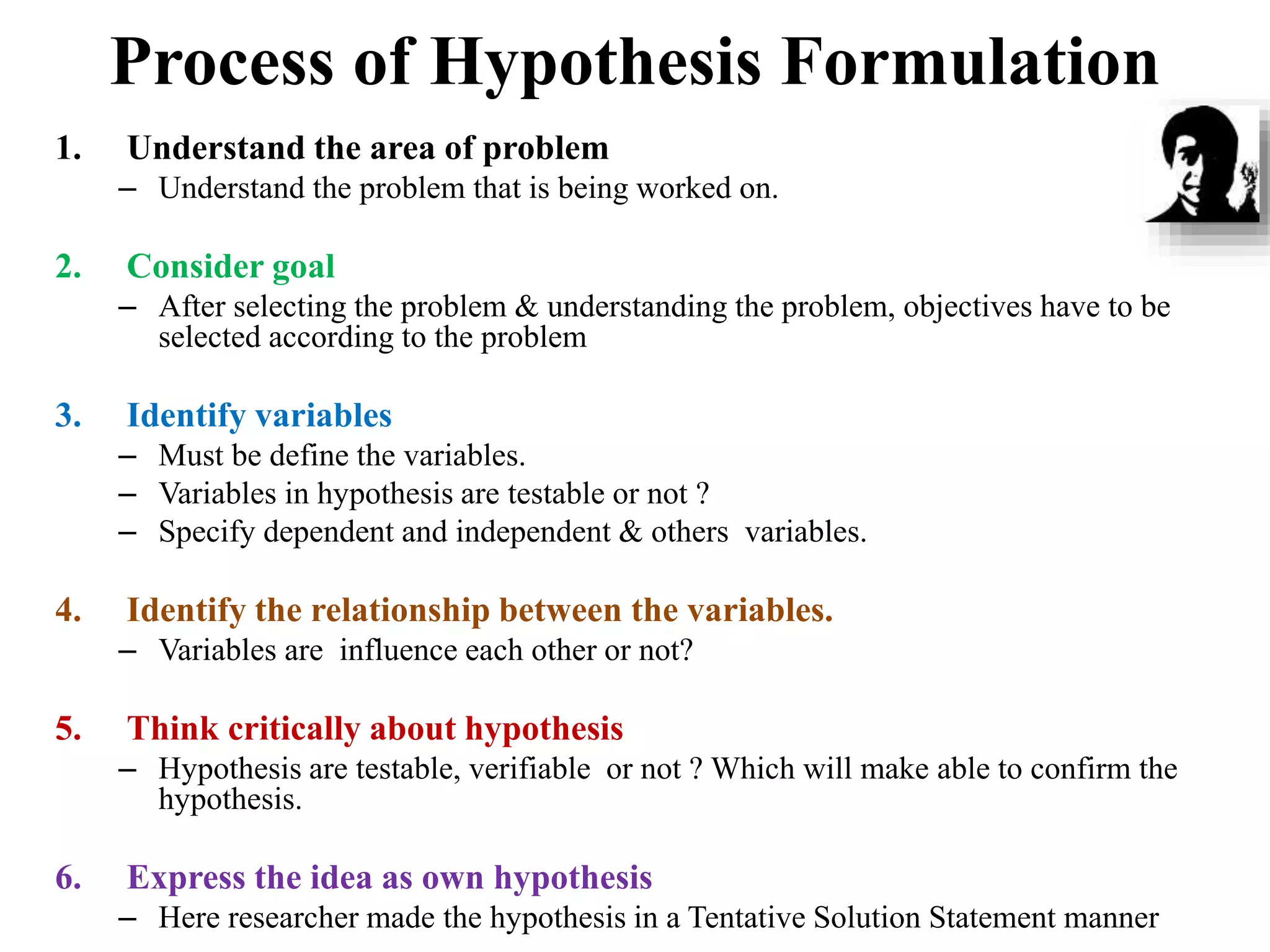 Formulating Hypothesis in Research | PPTX