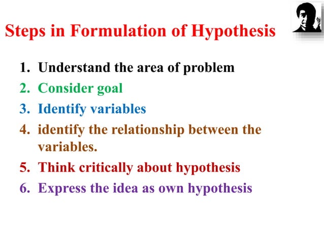 Formulating Hypothesis in Research | PPTX | Physics | Science