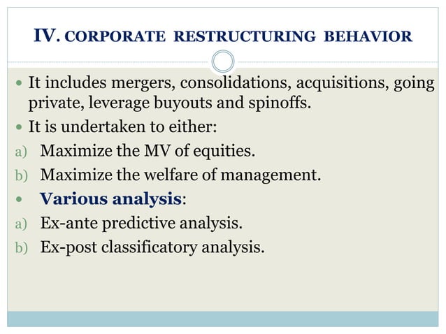 Formulation of Predictive and Positive theory | PPT