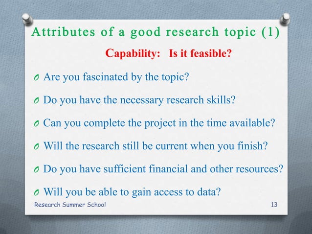 Formulation of research questions | PPTX