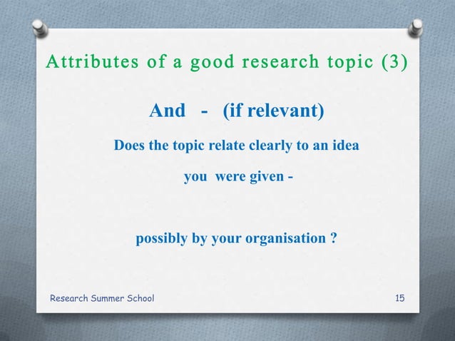 Formulation of research questions | PPTX