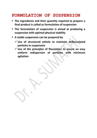 Suspensions | PDF | Chemistry | Science