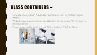 Formulation of small & large volume parenteral | PPTX | Pharmaceutical ...
