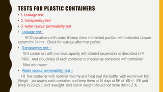 Formulation of small & large volume parenteral | PPTX | Pharmaceutical ...