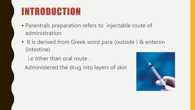 Formulation of small & large volume parenteral | PPTX | Pharmaceutical Drugs | Medical Health