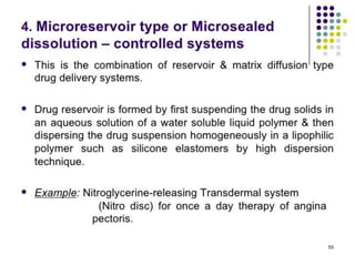 Compositon and Formulation of Transdermal drug delivery system | PPT