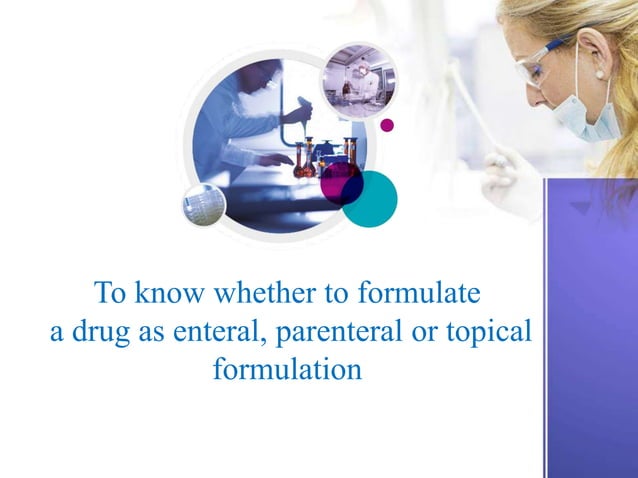 Formulation Research and Development Services | PPTX