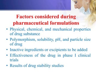 Formulation Research and Development Services | PPTX