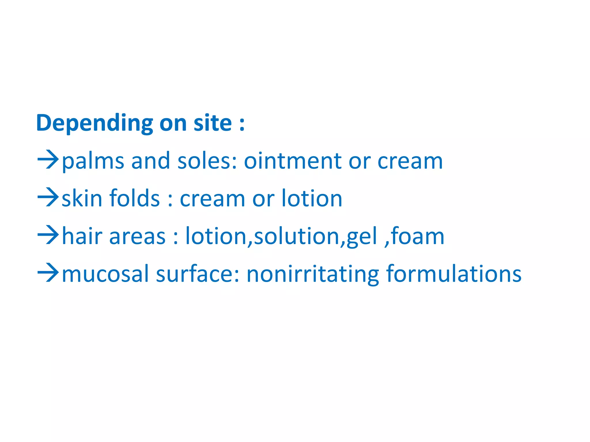 Formulations and vehicles | PPTX
