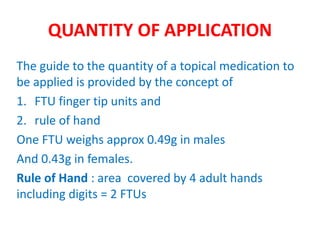 Formulations and vehicles | PPTX