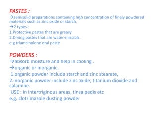 Formulations and vehicles | PPTX
