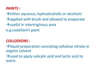 Formulations and vehicles | PPTX