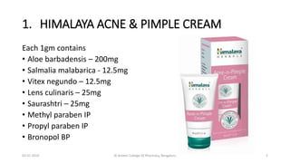 Formulations to treat acne vulgaris | PPTX