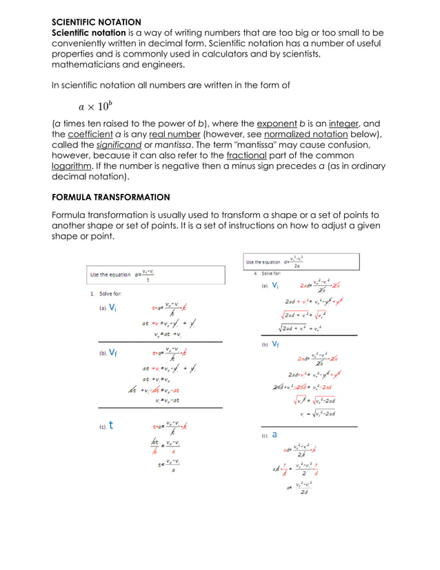 Formula transformation | DOCX